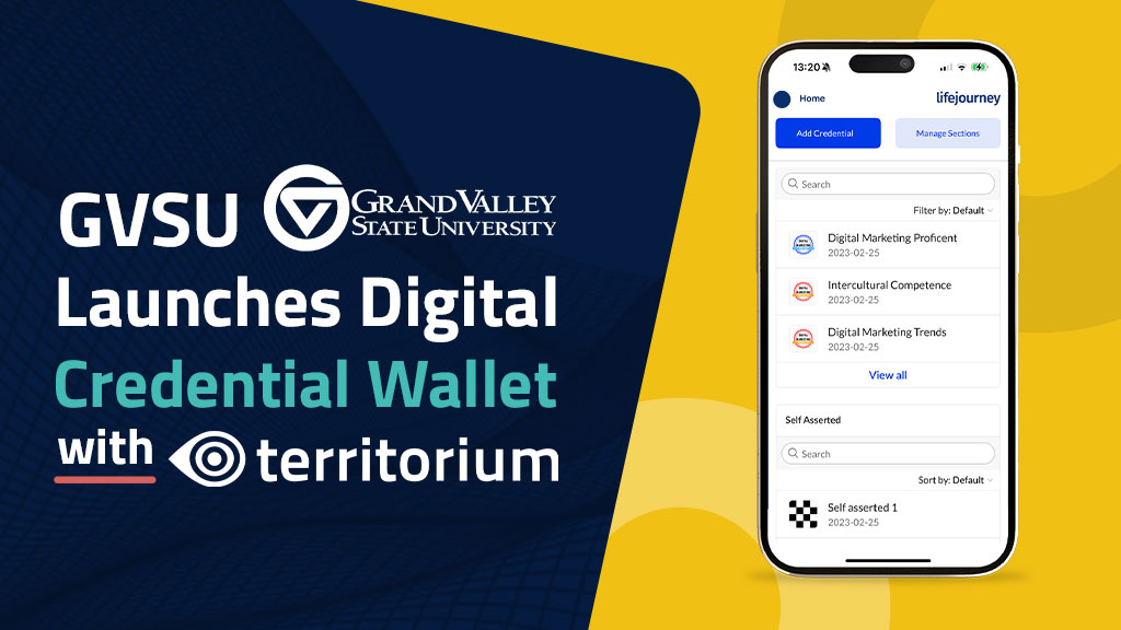 GVSU Launches Digital Credential Wallet with Territorium - Territorium